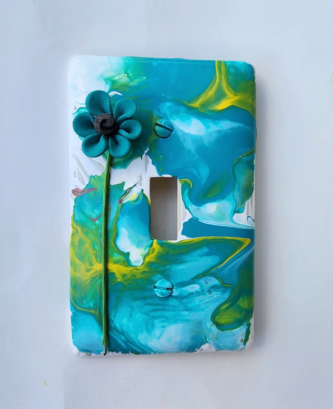 Artisan Hand Painted Switch Plate - Etsy