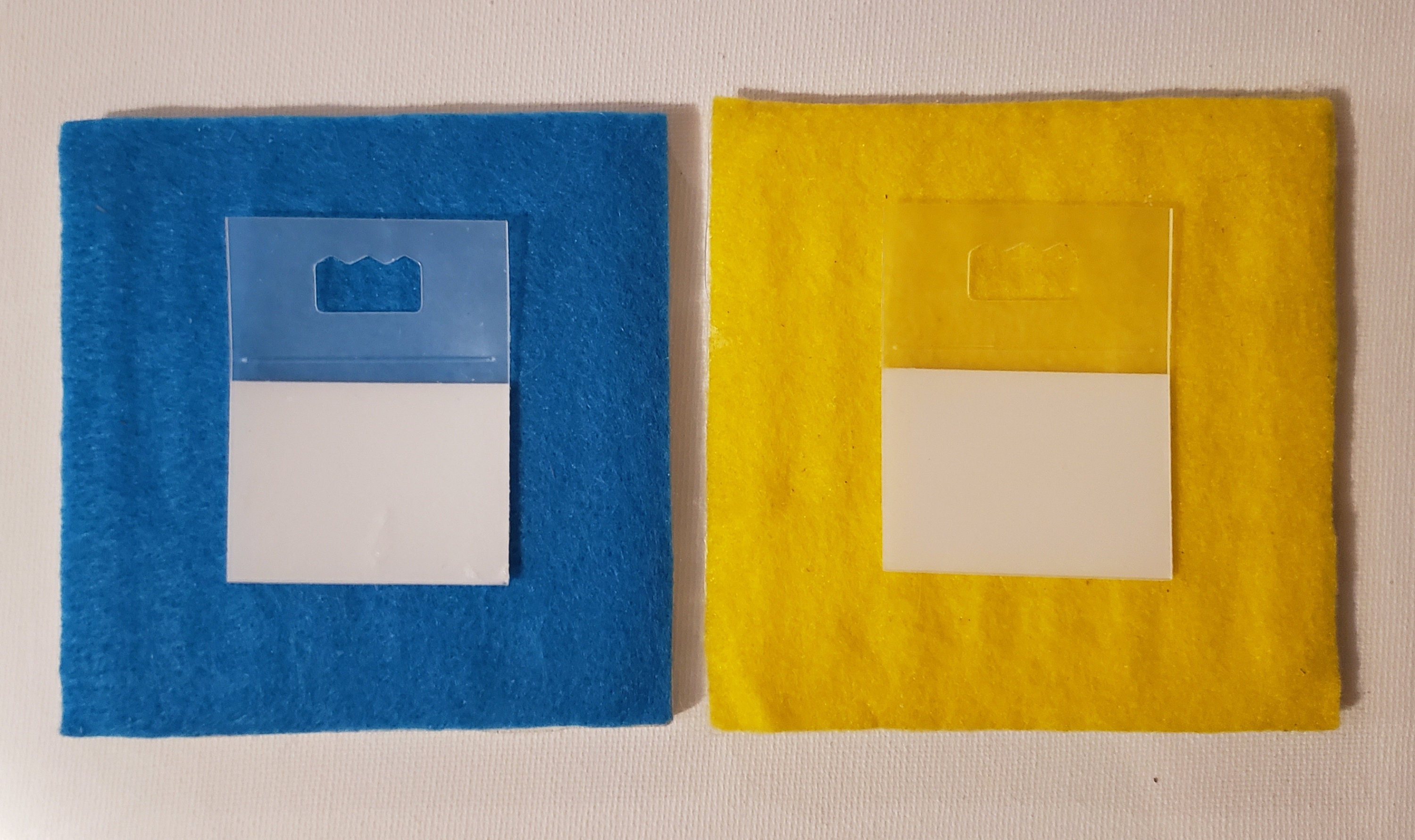 Hand Painted Tile Plaques Set of 2 Bee & Unicorn Felt | Etsy