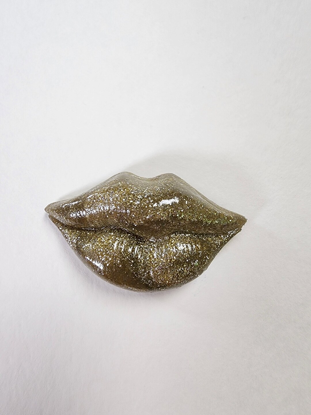 Lip Brooch Lip Pin Clay Lips - Etsy