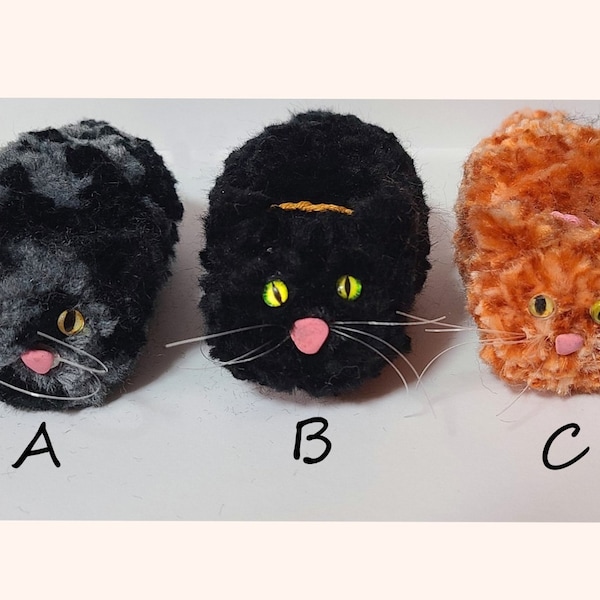 Pom Pom Cat Toys - Etsy