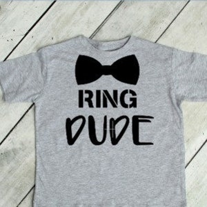 Ring Bearer Shirt Ring Security Shirt Wedding Rehearsal Shirt Wedding ...
