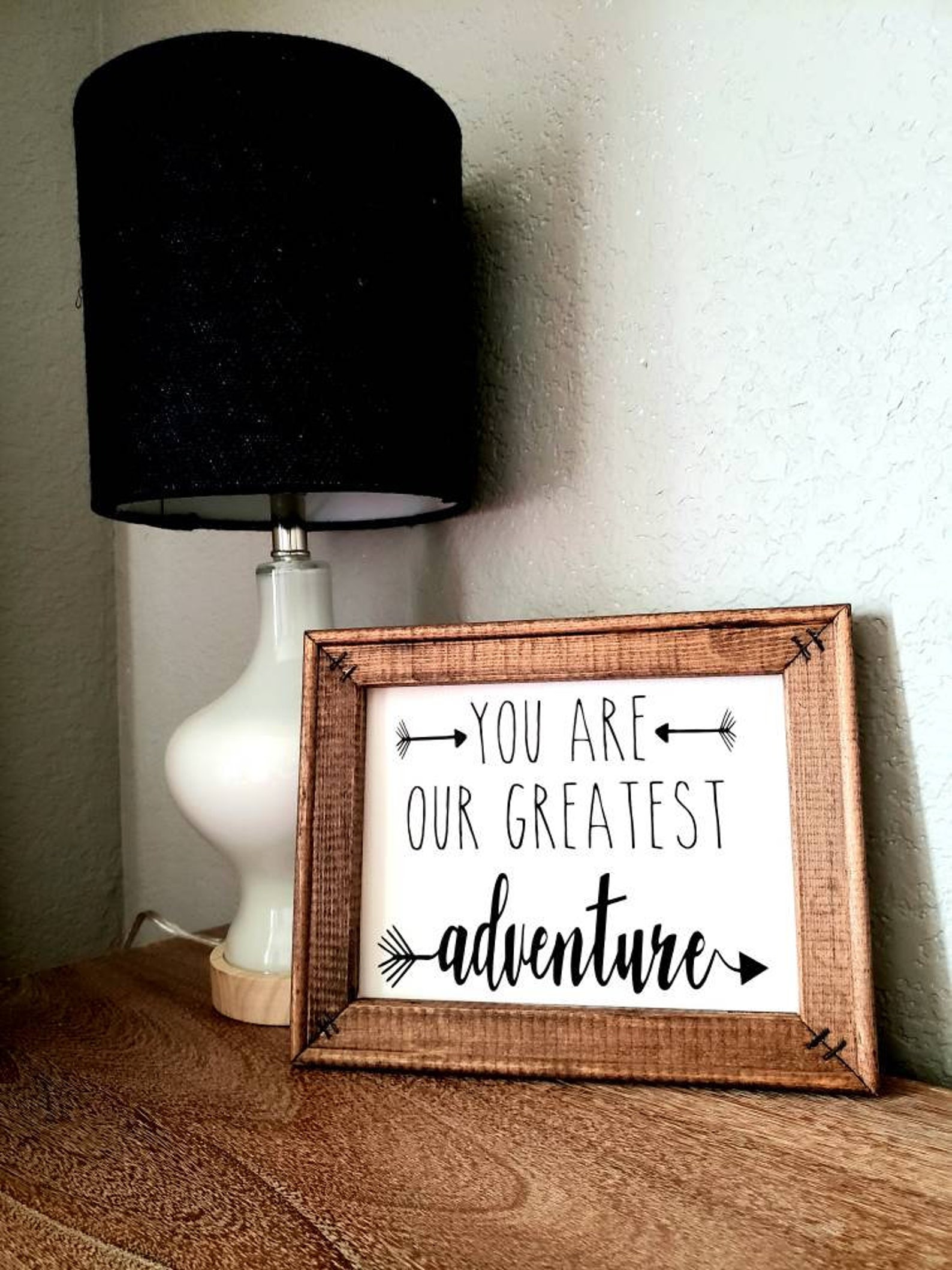 You are our Greatest Adventure Sign Tribal Rustic Nursery | Etsy