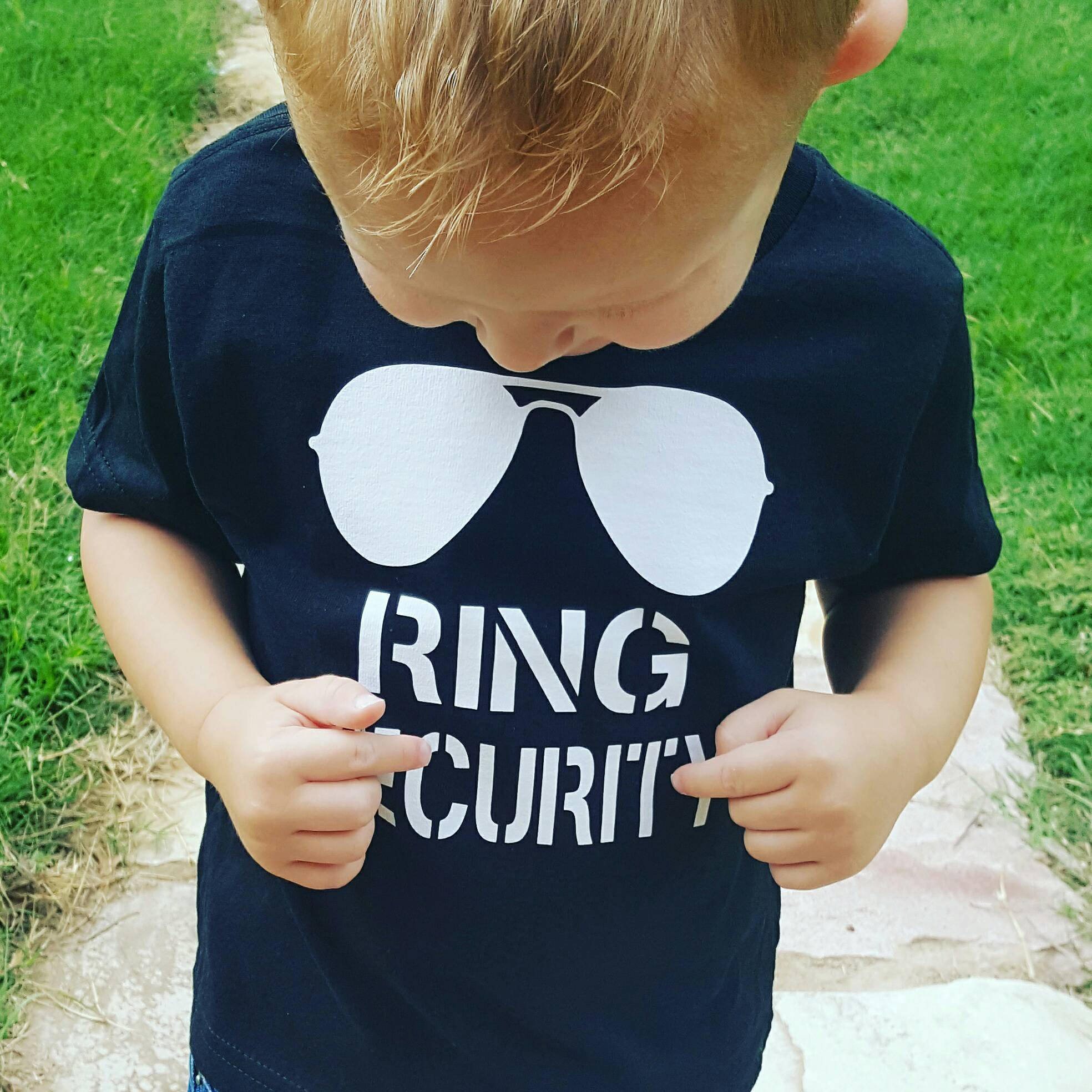 Ring Dude Shirt Ring Bearer Gift Ring Security Shirt | Etsy