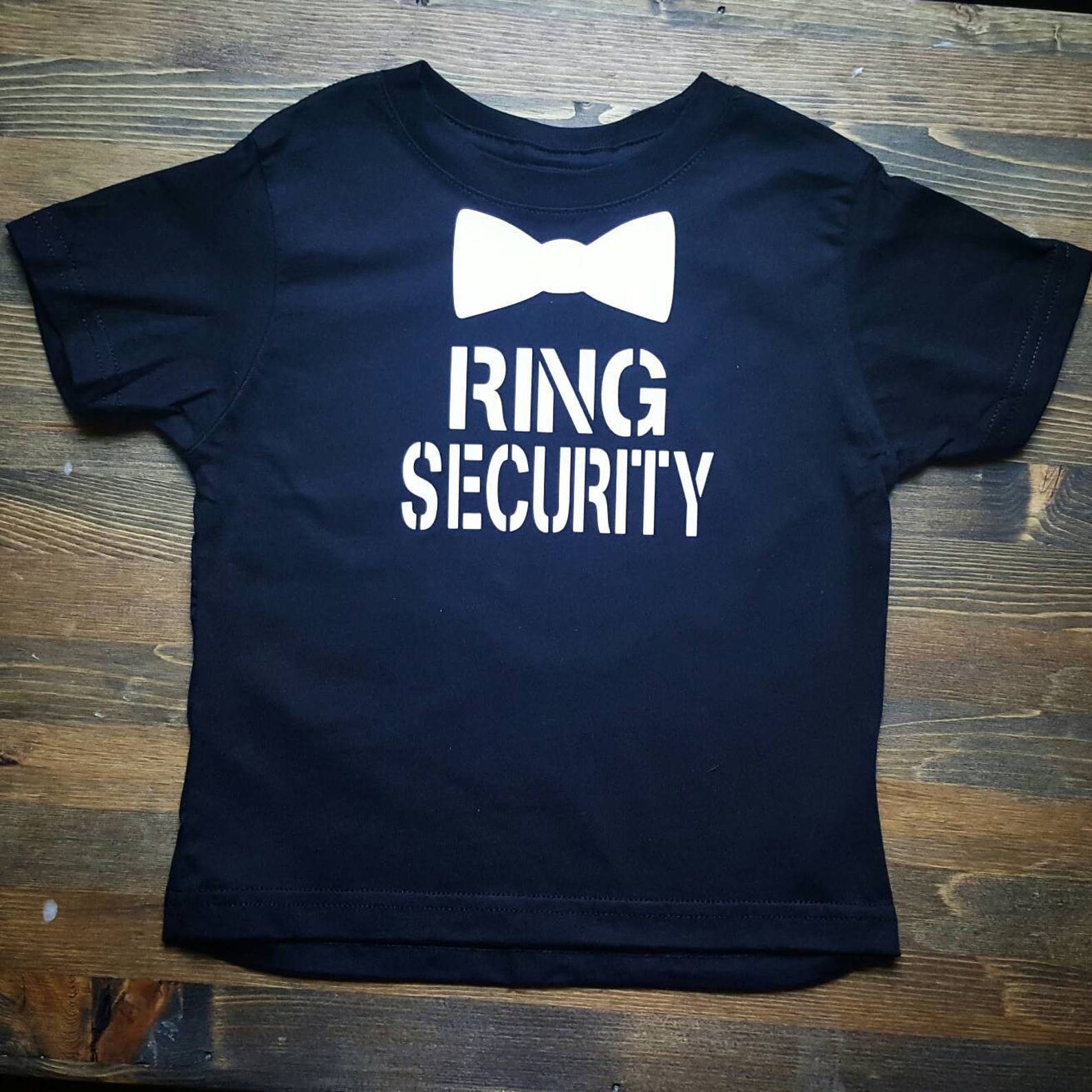Ring Bearer Shirt Ring Security Shirt Wedding Rehearsal | Etsy