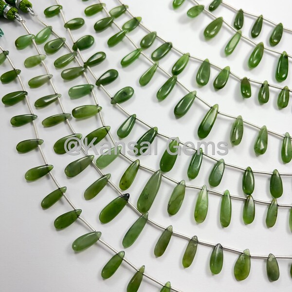 Nephrite Jade Beads - Etsy