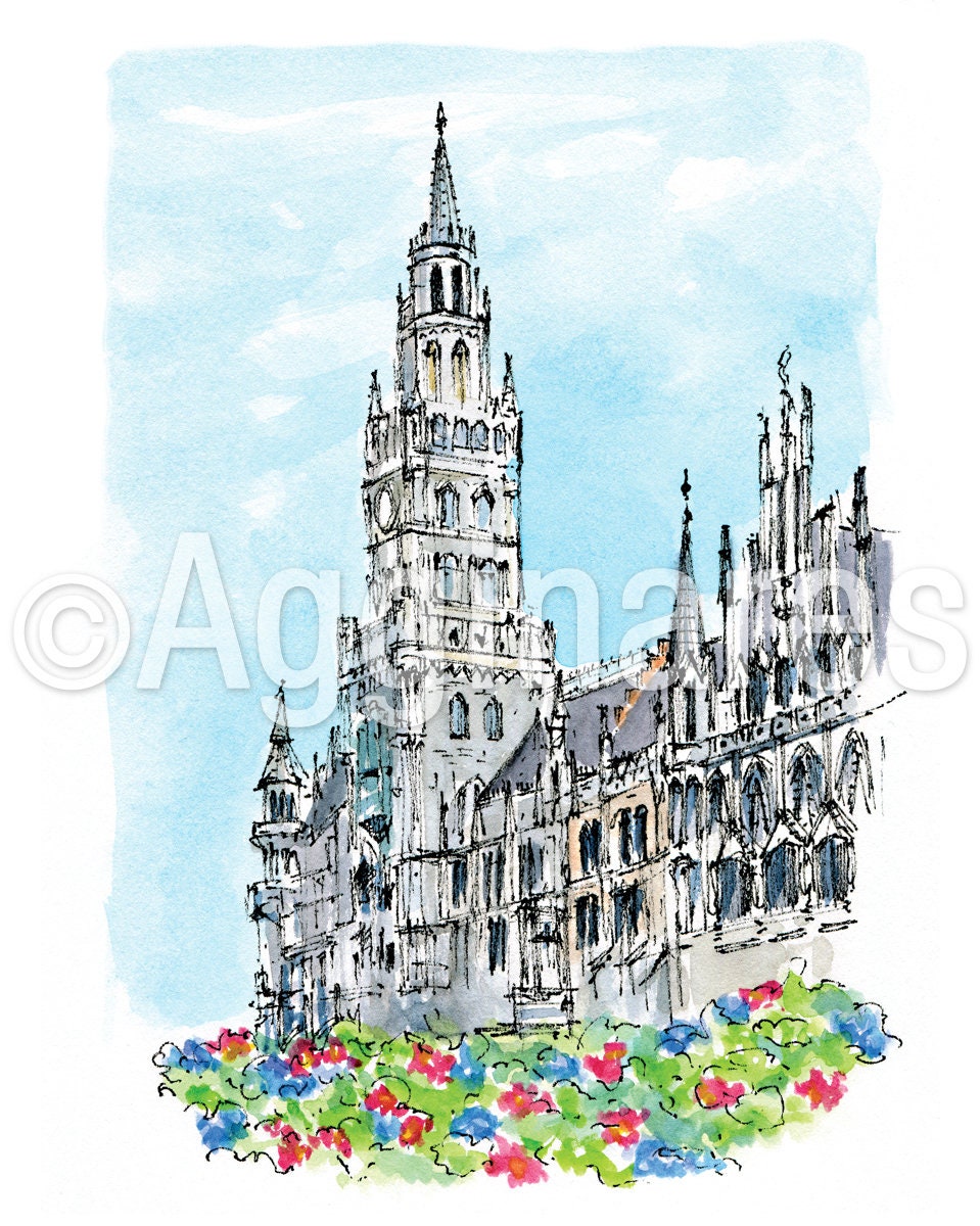 Munich Germany / Europe / Travel Fine Art Print From an - Etsy