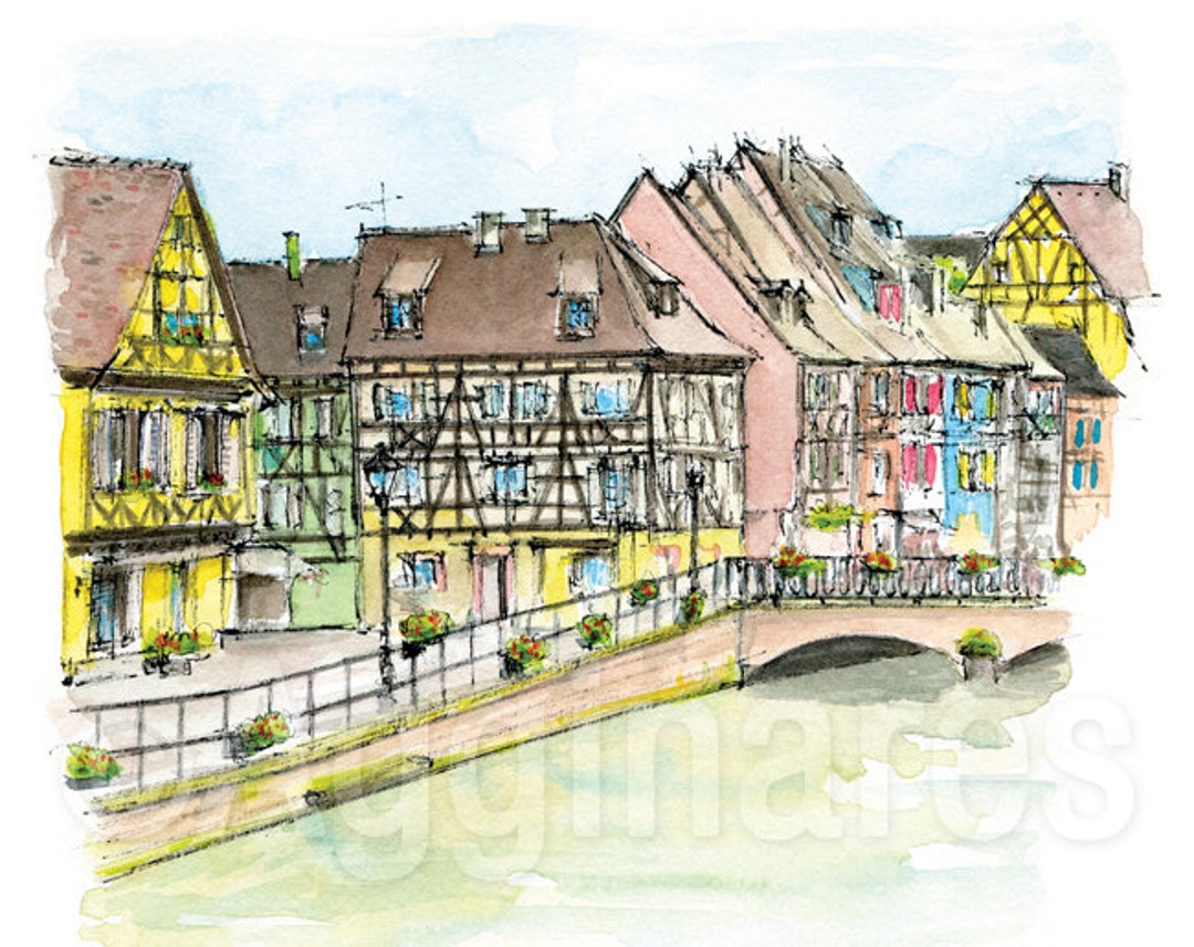 Colmar France / Europe / Travel Fine Art Print From an - Etsy