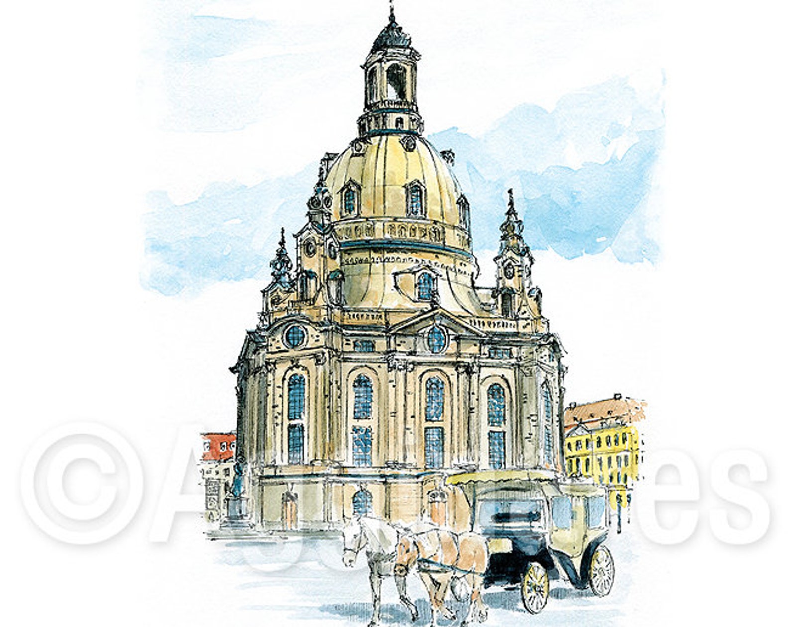 Dresden Germany / Europe / Travel Fine Art Print From an | Etsy