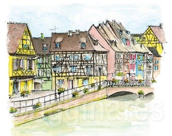 Colmar / France / Europe / Travel Fine Art Print From an Original ...