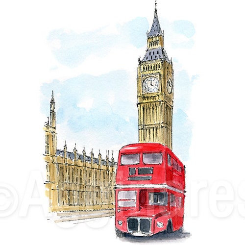 London UK Britain England / Europe / Travel Fine Art Print - Etsy