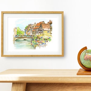 Colmar France / Europe / Travel Fine Art Print From an Original ...