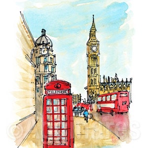 London UK Britain England / Europe / Travel Fine Art Print From an ...