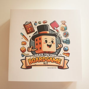 Create Your Own Board Game Kit: Family Fun DIY Project - Etsy