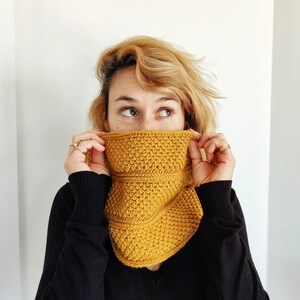 Crochet Cowl Pattern, Cobblestone Path Cowl Crochet Pattern, Crochet ...