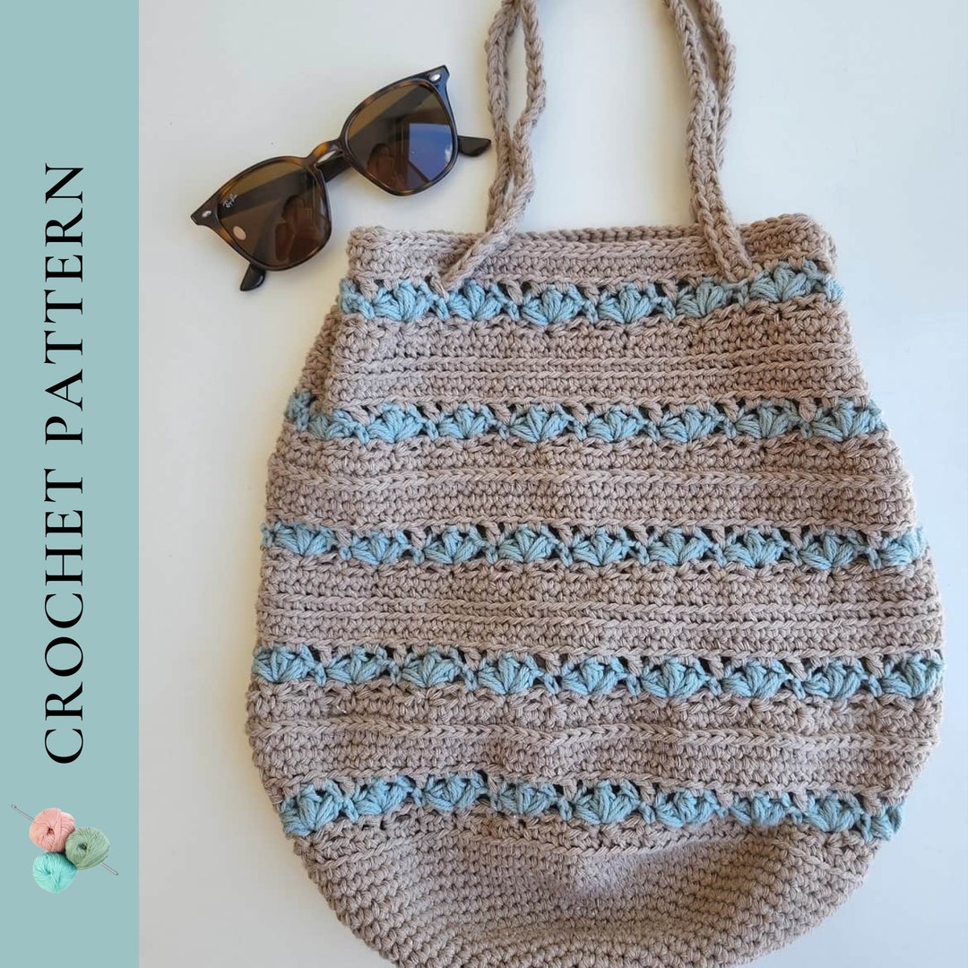 CROCHET PATTERN Tote Bag Crochet Pattern, Handbag Crochet Pattern, PDF ...