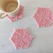 CROCHET PATTERN Coaster, Hexagon Crochet Pattern, Crochet Coasters ...