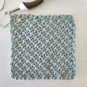 CROCHET PATTERN Washcloth, C2C Mesh Stitch Crochet Pattern, Corner to ...
