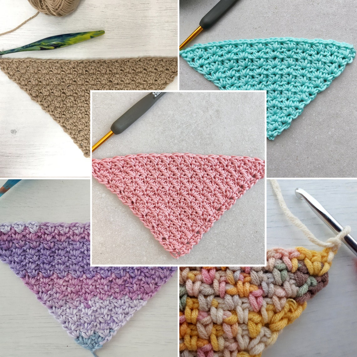 Crochet Stitches Ebook Different C2C Crochet Stitches - Etsy