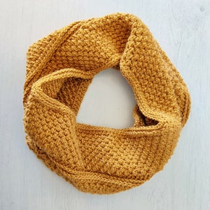 Crochet Cowl Pattern, Cobblestone Path Cowl Crochet Pattern, Crochet ...