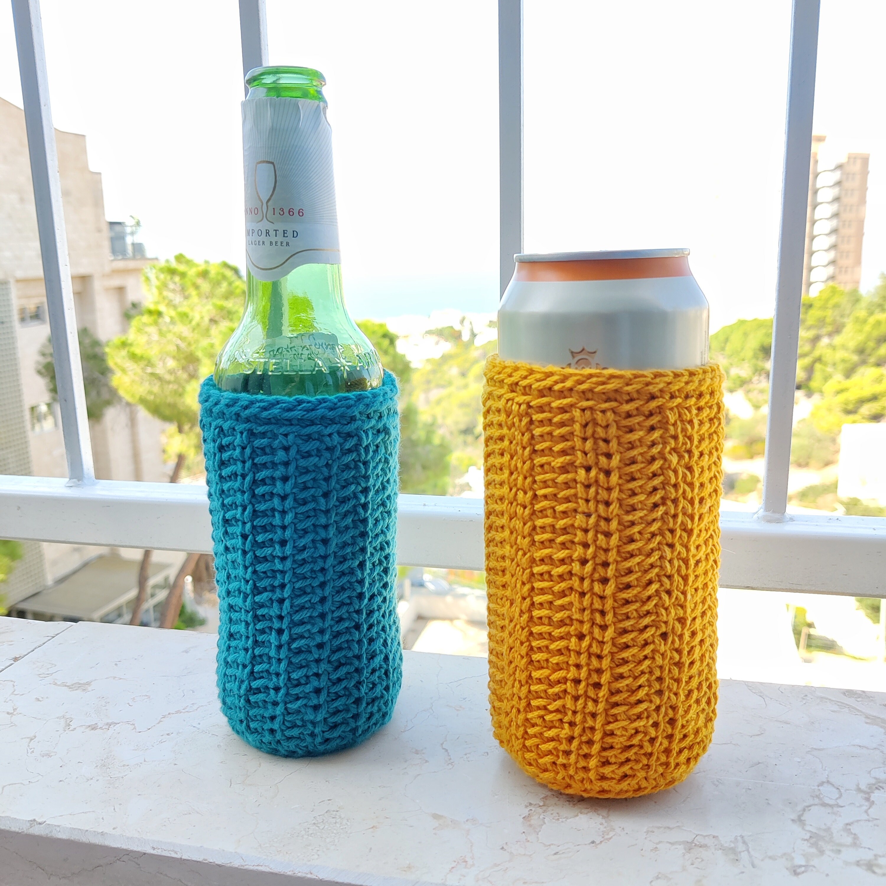 Can Cozy Crochet Pattern, Beer Cozy Pattern, Can Cooler, PDF Digital ...