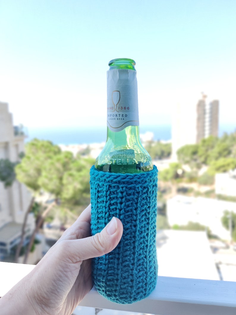 Can Cozy Crochet Pattern Beer Cozy Pattern Can Cooler PDF - Etsy