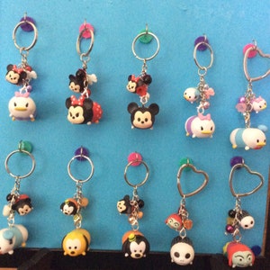 Double Tsum Tsum Keychains - Etsy