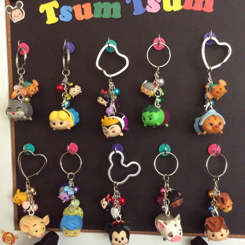 Double Tsum Tsum Keychains | Etsy