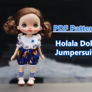 Pdf Sewing Patterns for Holala Dolls : Jumpersuit H02 - Etsy