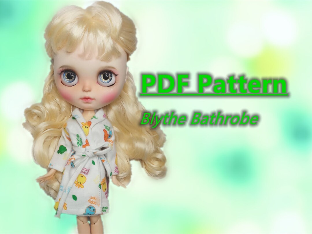 Pdf Sewing Pattern for Blythe Doll : B04 - Etsy