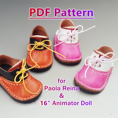 Pdf Doll Shoe Patterns : AG02 - Etsy