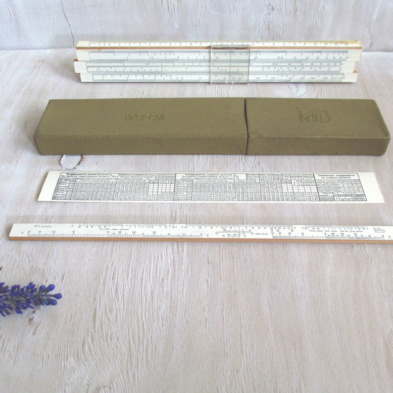 Slide Rule Ruler - Etsy