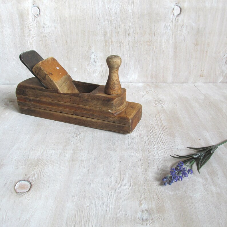 Antique Hand Plane Wooden Old Vintage Antique Rare - Etsy
