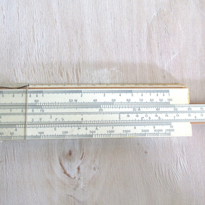 Slide Rule Ruler - Etsy
