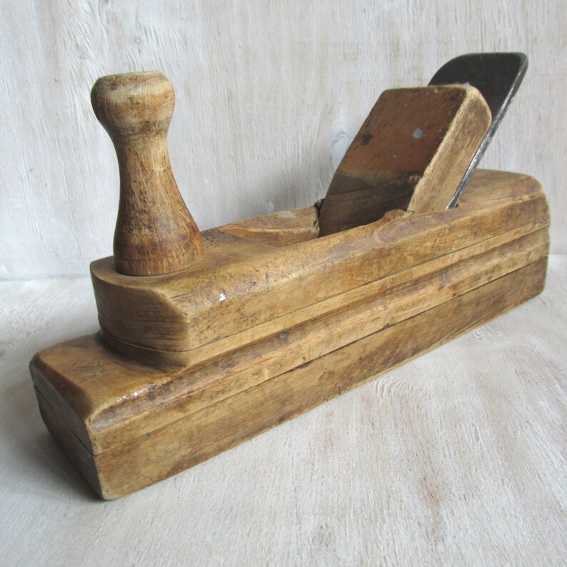 Antique Hand Plane Wooden Old Vintage Antique Rare - Etsy
