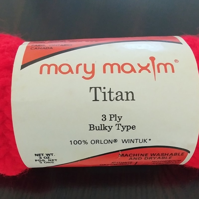 Mary Maxim Bulky Yarn - Etsy