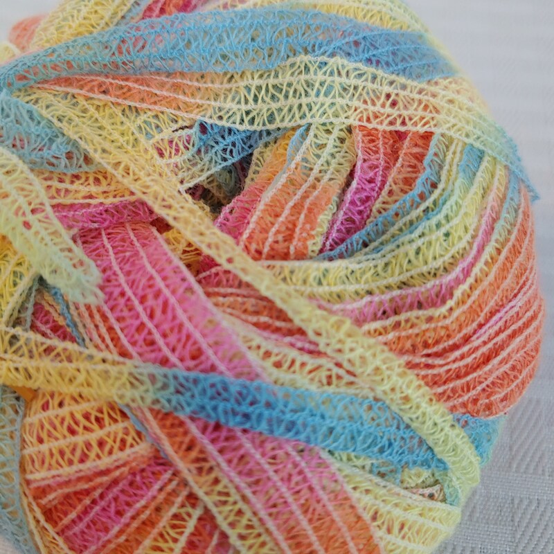 Ribbon Yarn - Etsy