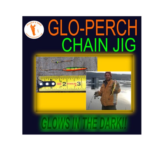 Glo-perch Chain Jig the Original - Etsy