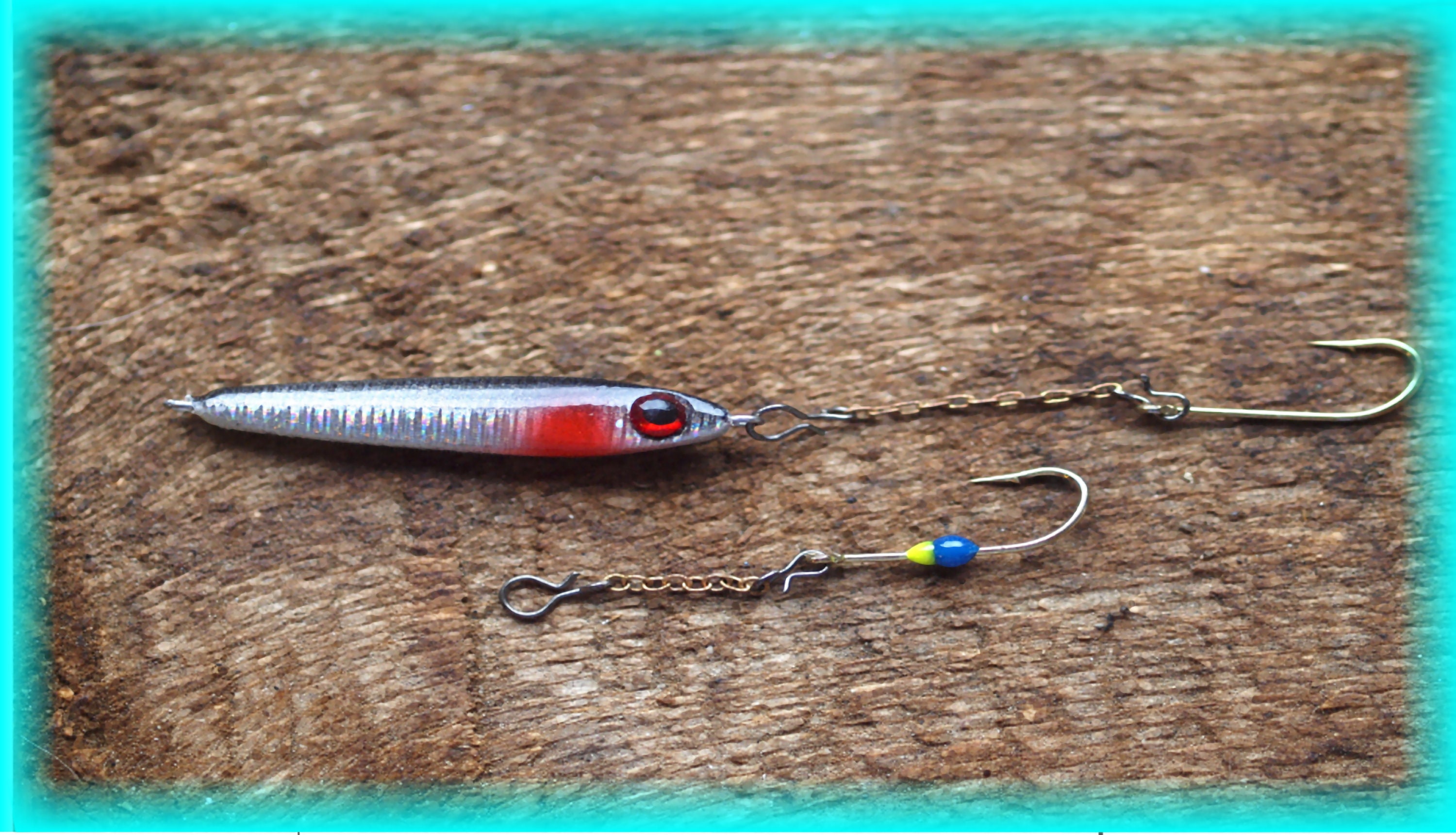 Glo-perch Chain Jig (SILVER SLAYER) - Etsy