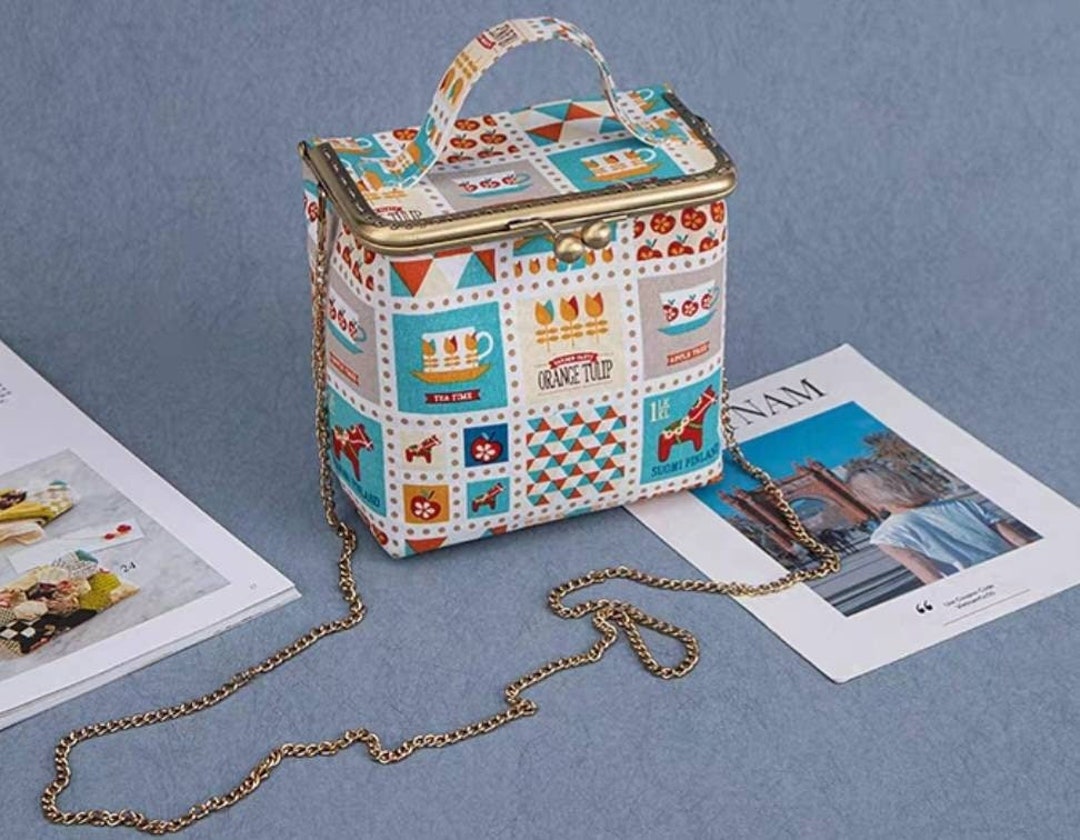 Teatime Cute Little Camera Case Shape Kiss Lock Bag. Can Be Used as ...
