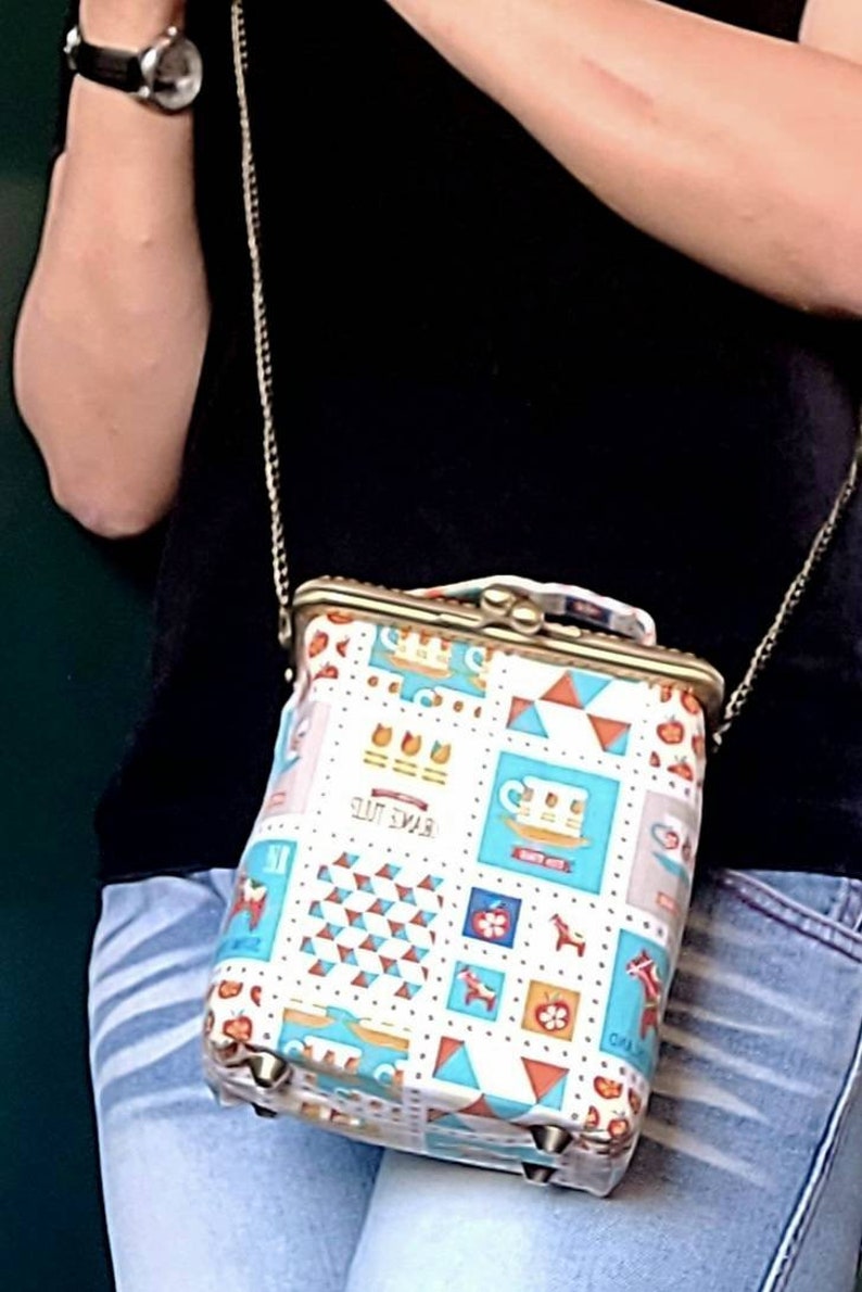 Teatime Cute Little Camera Case Shape Kiss Lock Bag. Can Be Used as ...