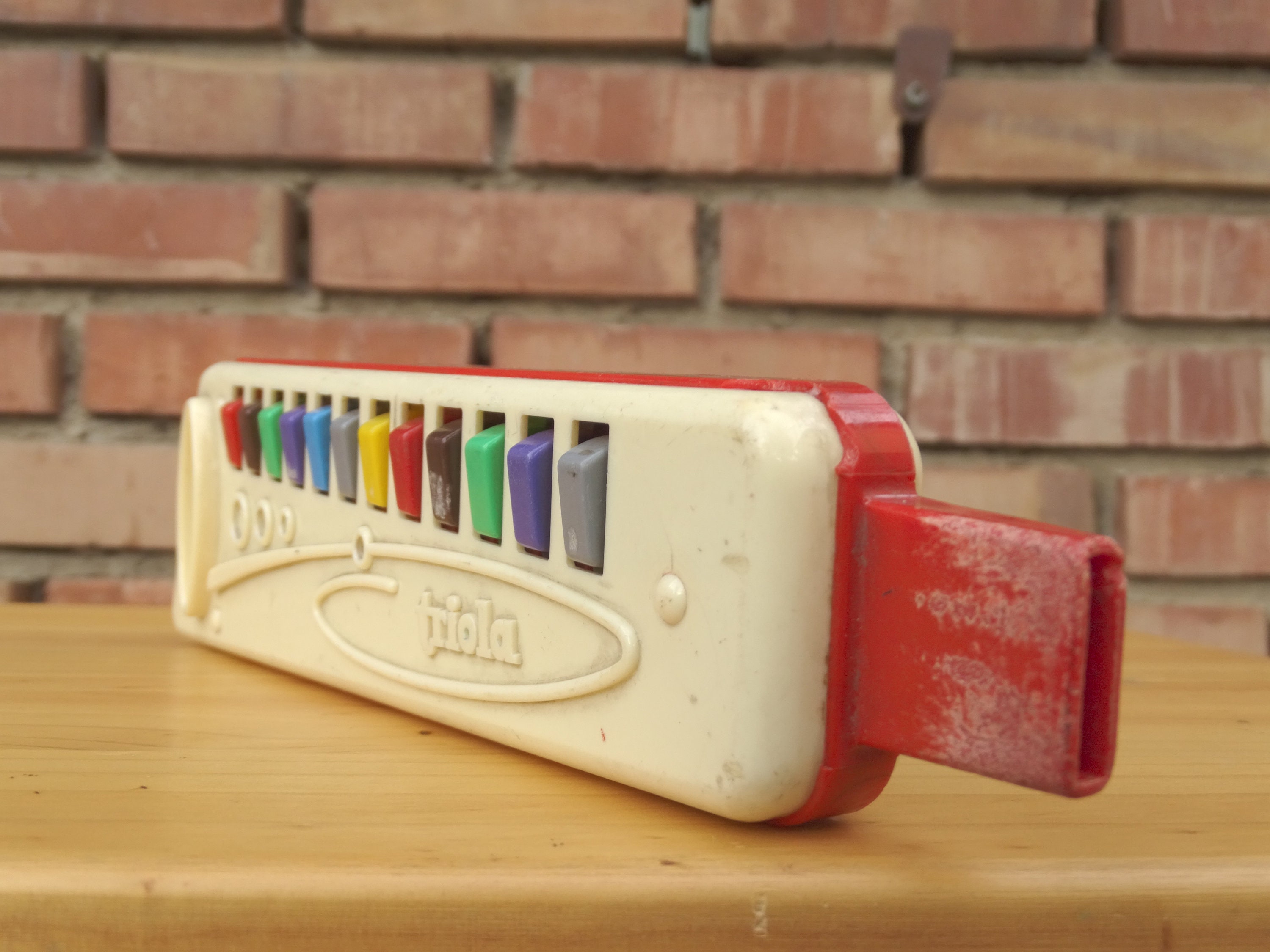 Vintage Triola Kids Toy Old Germany Musical Instrument From - Etsy