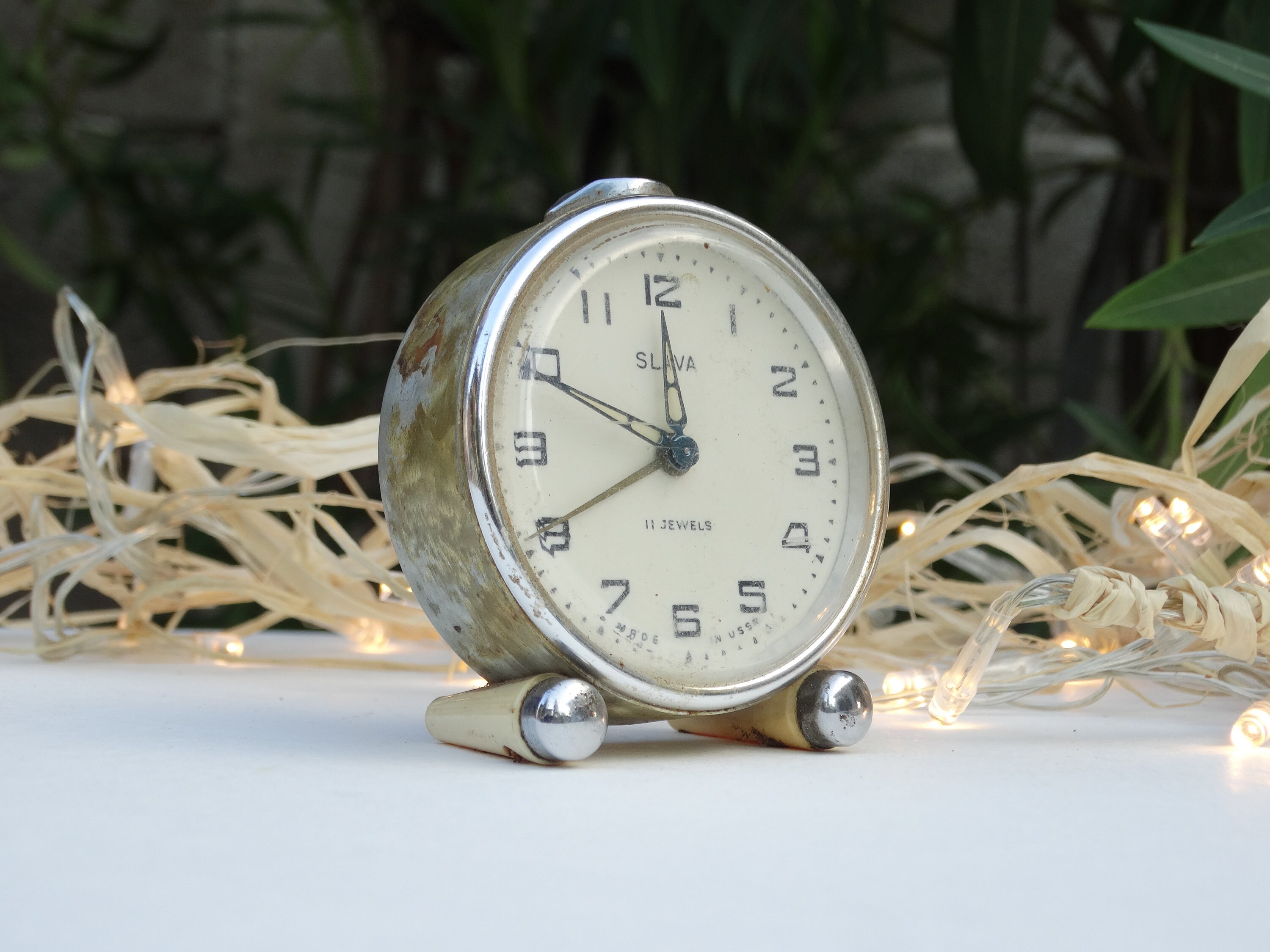 Vintage Old Russian clock SLAVA Made in USSR Soviet clock Old | Etsy