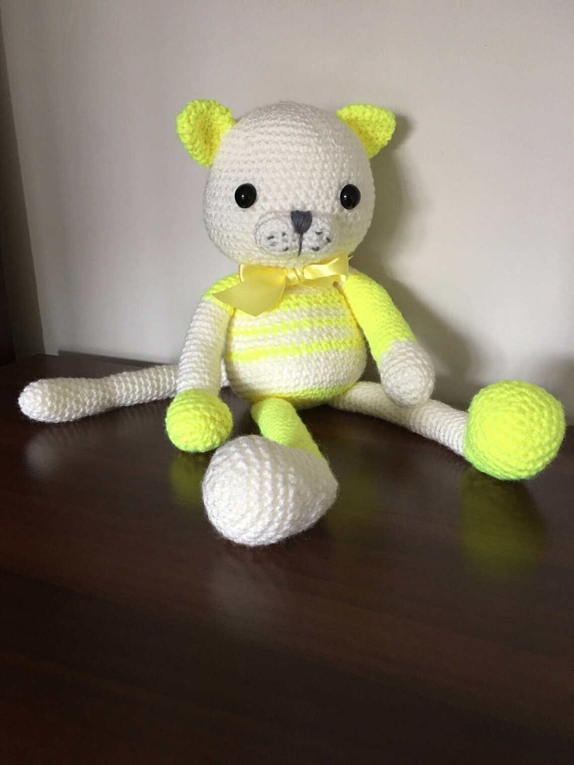 Lemon Sherbet Cat - Etsy UK