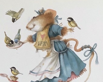 Vera the Mouse Harvest Illustrations by Marjolein Bastin - Etsy