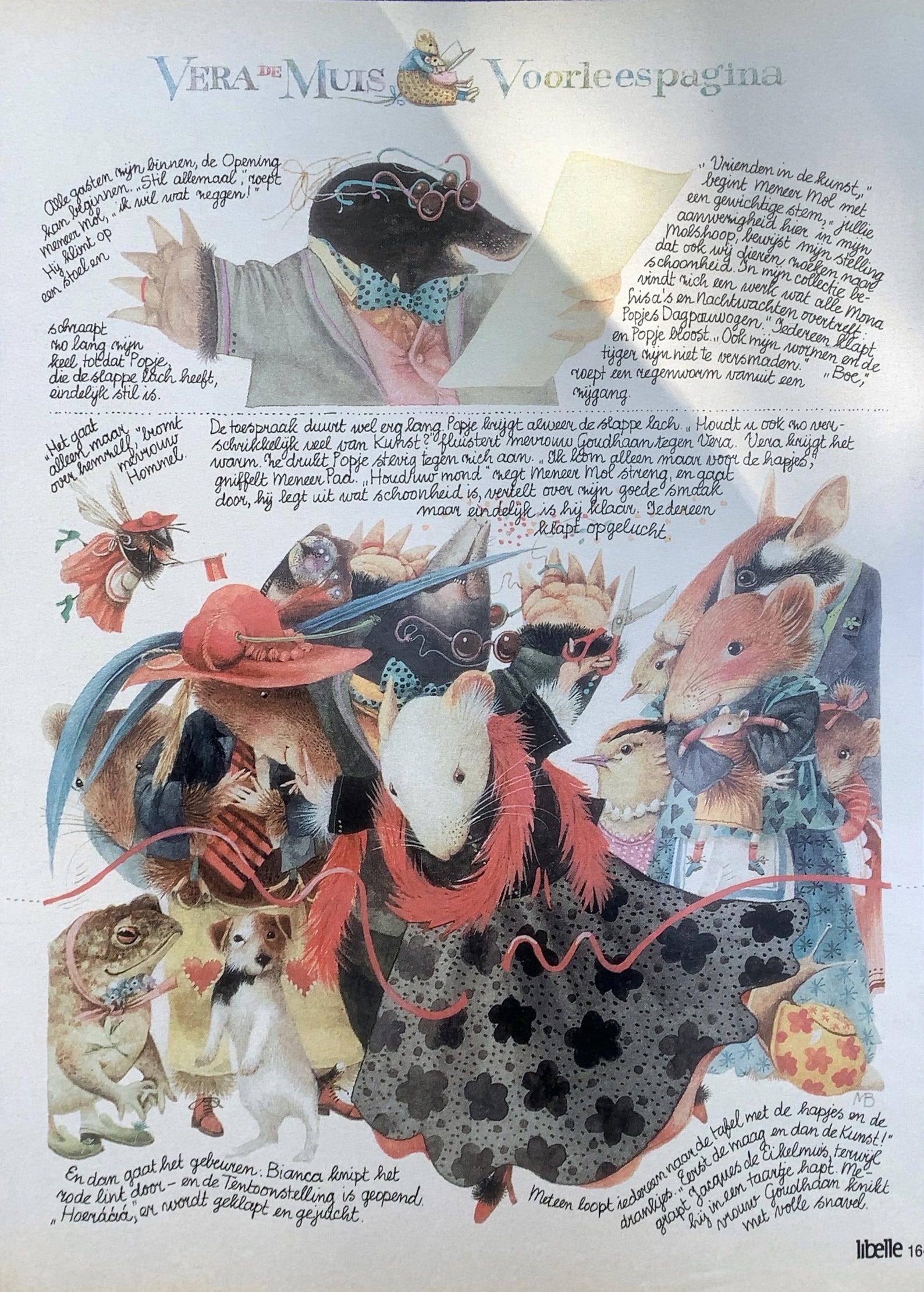 Vera the Mouse and Friends 6 Vintage Magazine Pages With Marjolein ...