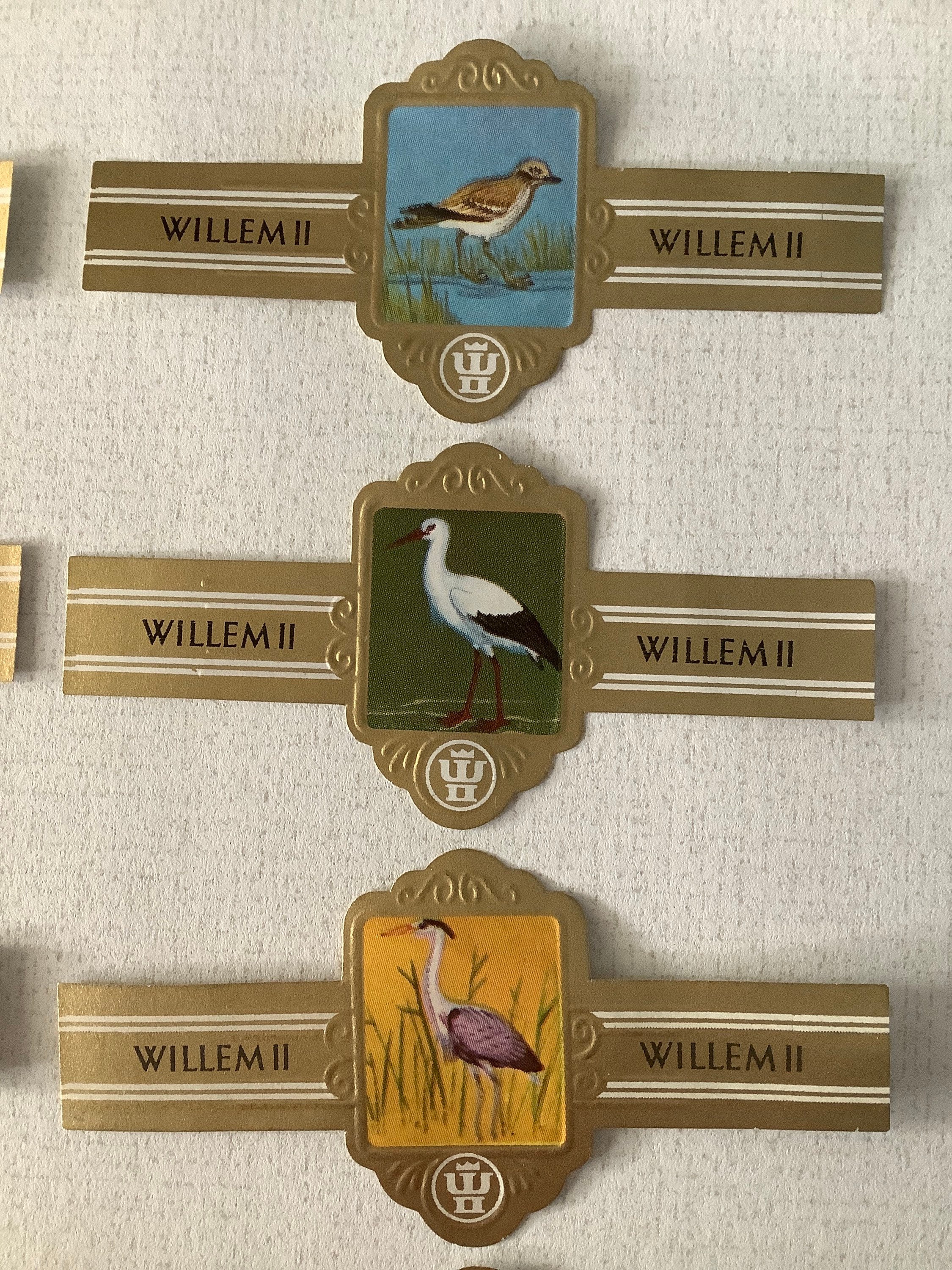 Cigar Bands Willem II Serie IX Birds No. 2607-2642 Vintage Paper Pack ...