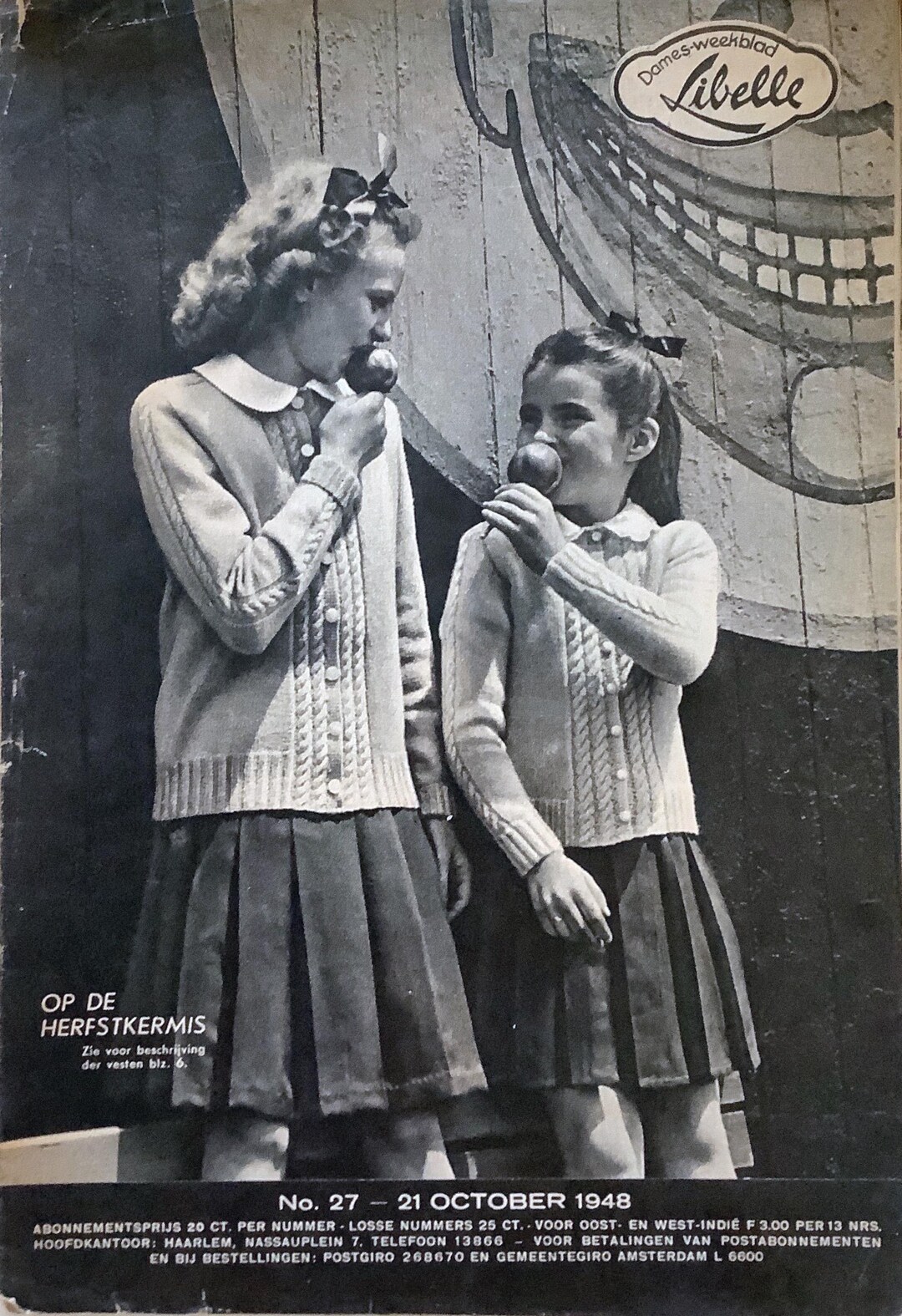 Vintage Libelle Magazine 1930s, 40s and 50s Dutch Lifestyle & Fashion ...