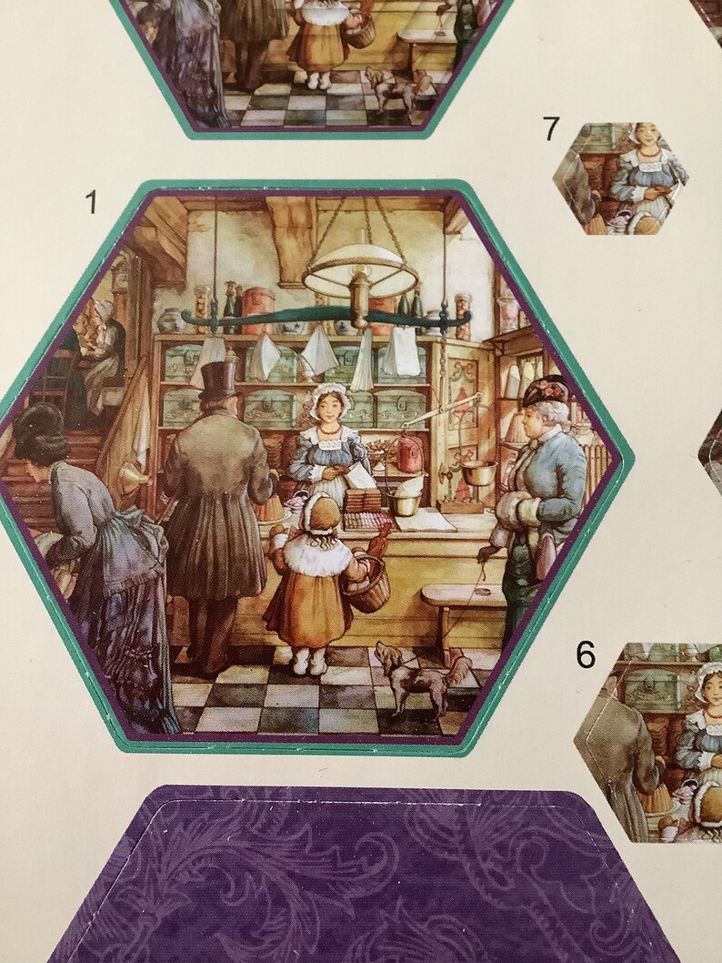 Anton Pieck Page of Die Cuts for Pyramid 3D Card Making and - Etsy