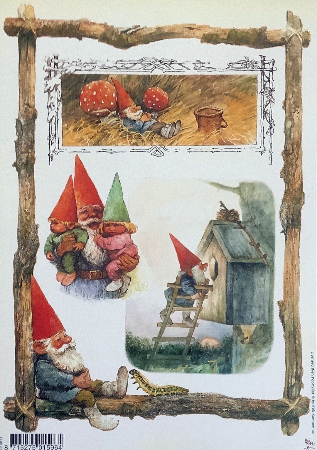 Life of the Gnomes Illustrations by Rien Poortvliet - Etsy