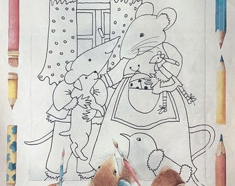 Vera the Mouse and Friends - 6 Vintage Magazine Pages With Marjolein ...
